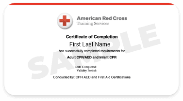 American Red Cross | CPR, AED, and First Aid Certifications